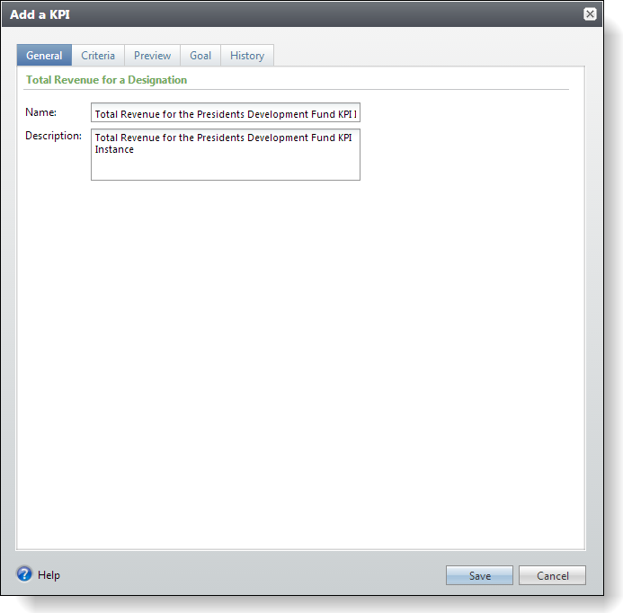 Exercise: Creating a KPI Instance from a KPI