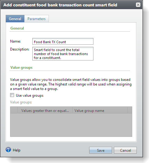 Create a Smart Field Spec
