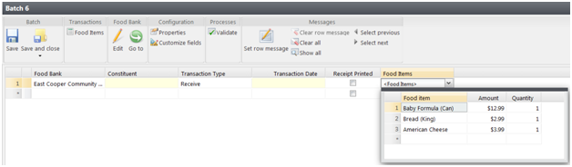 Managing Batch Data Using a Custom Dialog Screen