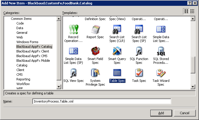 Exercise 1 Adding the Custom Parameter Set Table for the Business Process