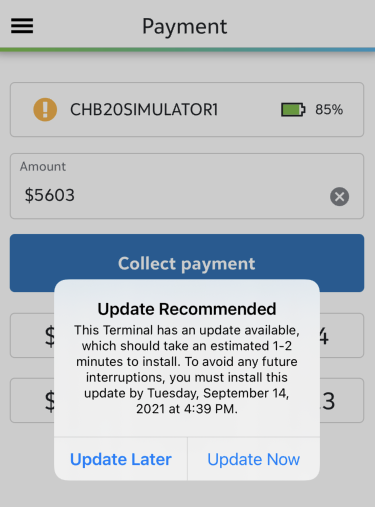 Connect to a Payment Terminal