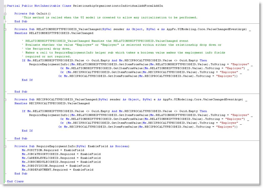 Exercise 3 Creating a Data Form Add In